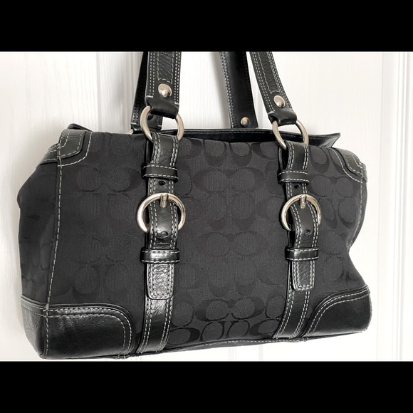 Coach | Bags | Coach 986 Chelsea Signature Jacquard Turnlock Satchel ...